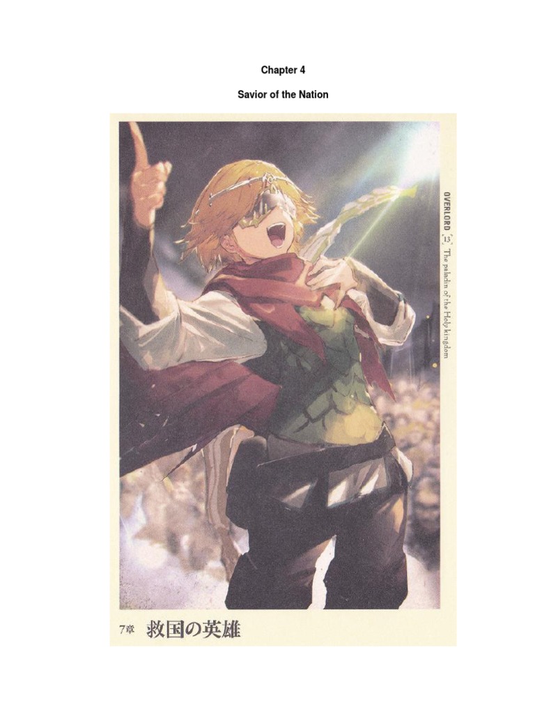 Overlord Volume 13 Chapter 4 | PDF