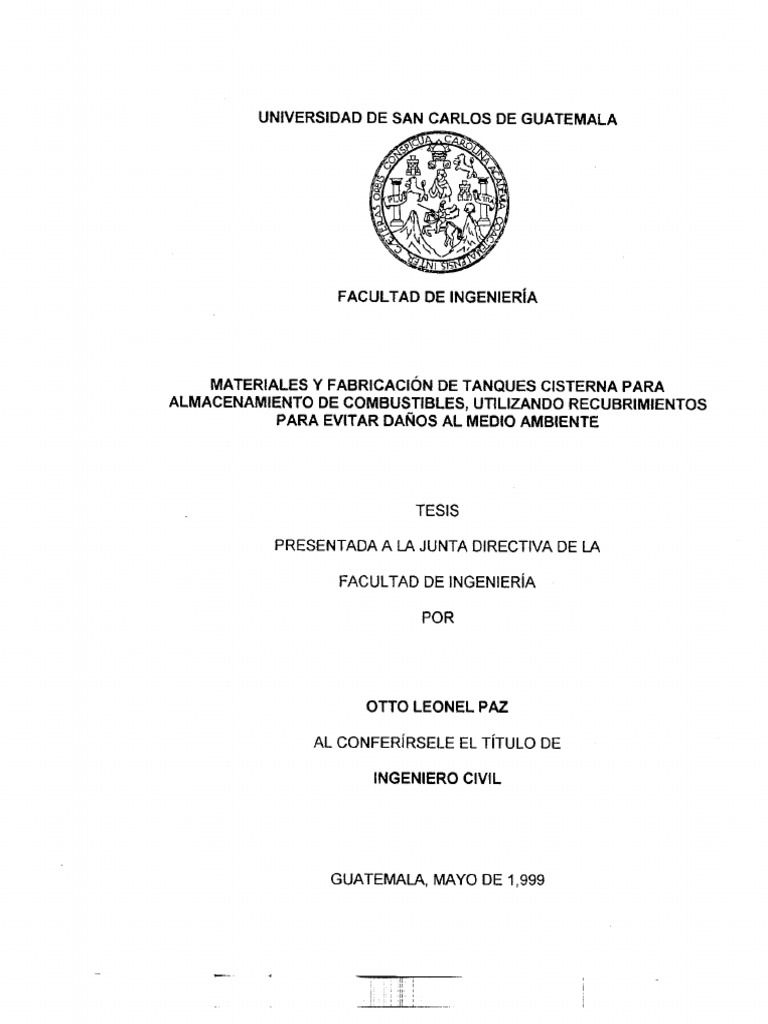 Tanque Ul-58 Ul-1746 | PDF