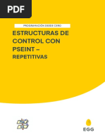 Pseint Ciclos Presentacion | PDF | Programación de computadoras | Algoritmos