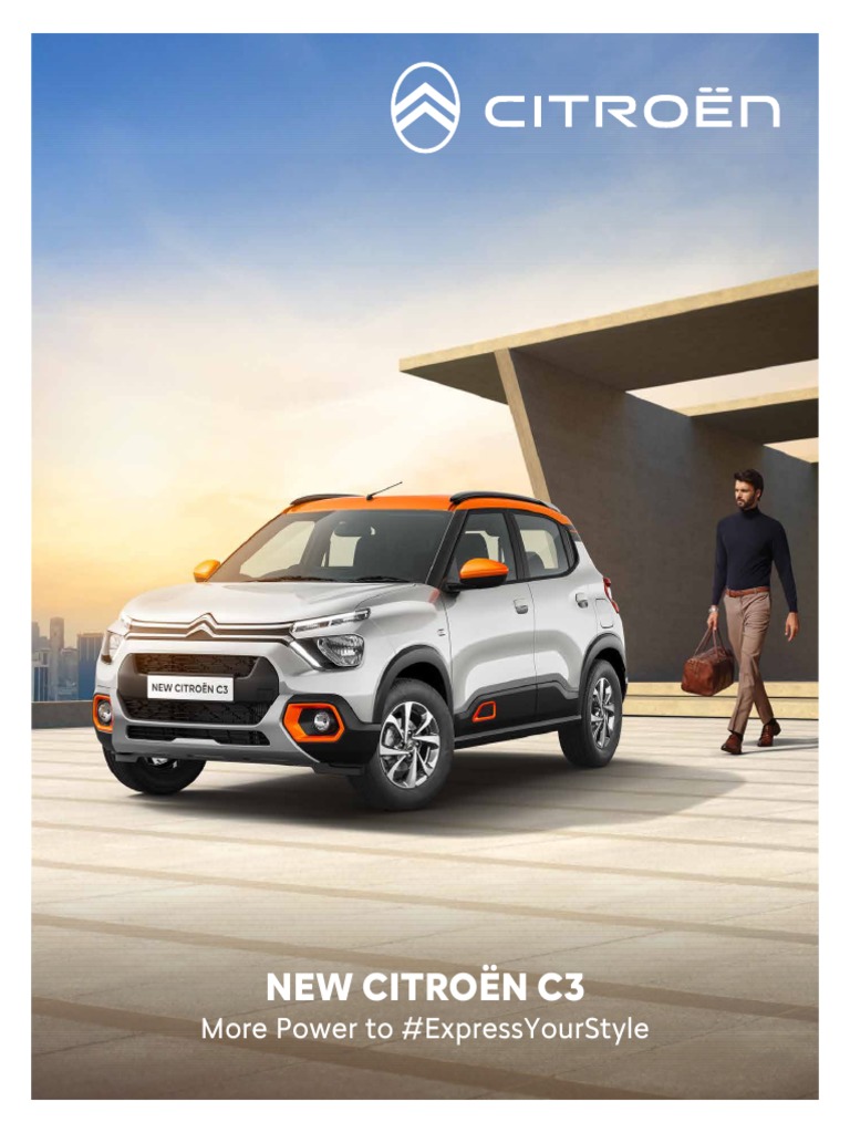 Citroen C3-Product-E-Brochure - 1 | PDF | Manufactured Goods | Motor ...