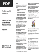 Standard Operating Procedure For Pest Control | PDF | Pest Control ...