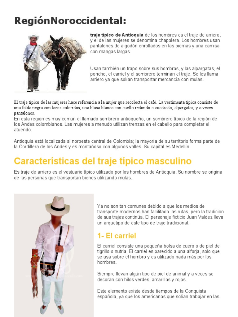 Región Noroccidental | PDF | Softlines (venta minorista) | Ropa