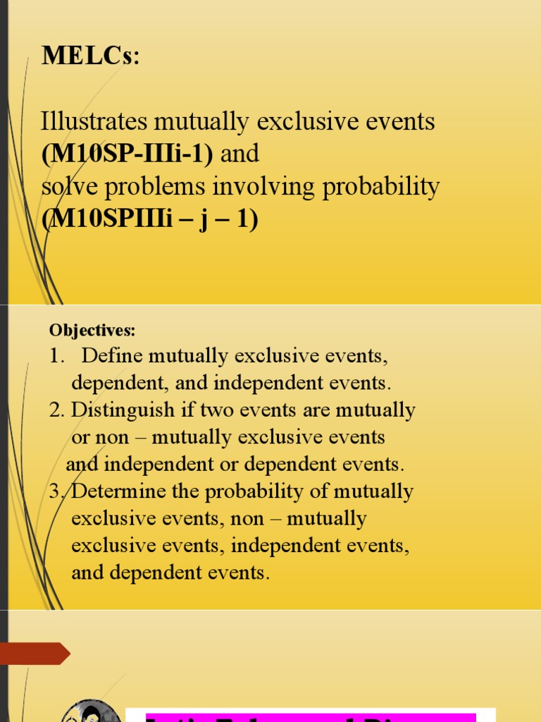 Understanding Mutually Exclusive Events | PDF | Probability | Mathematics