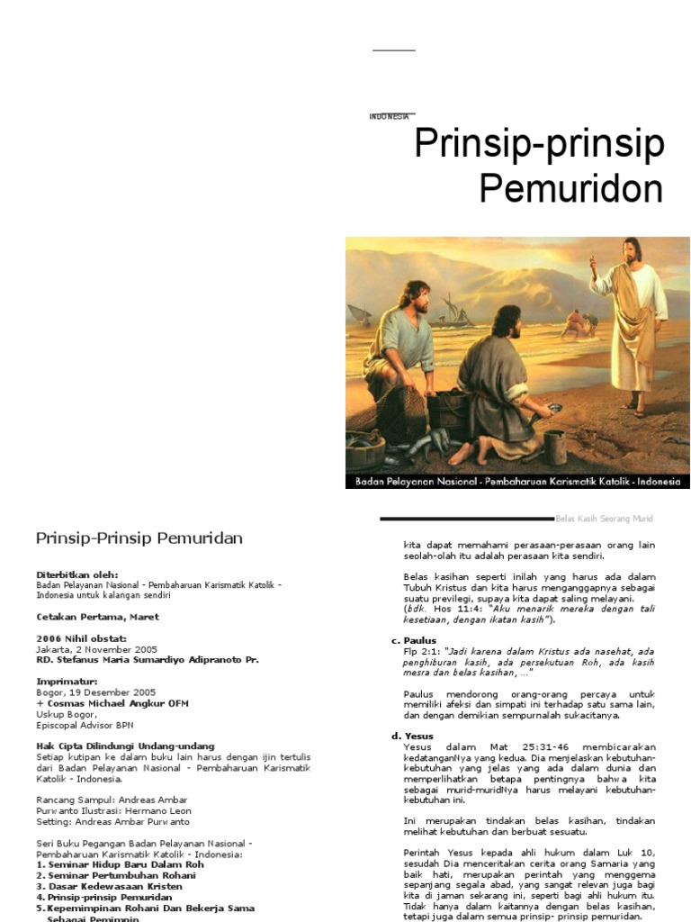 Prinsip Pemuridan | PDF