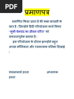 Class-10 - Hindi Project | PDF