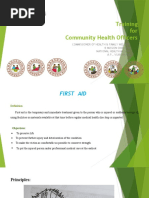 First AId Notes - Updated | PDF | First Aid | Cardiopulmonary Resuscitation