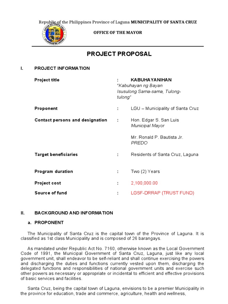 Project-Proposal Duck | Download Free PDF | Poverty Reduction | Climate Resilience