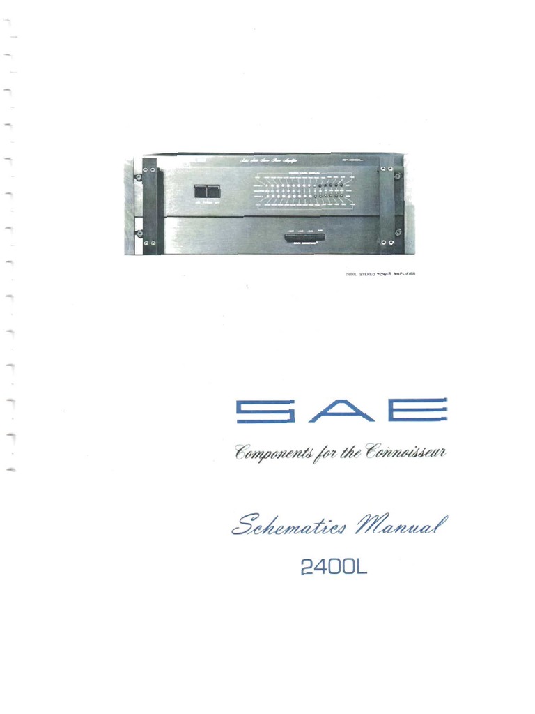 SAE 2400L PWR SM | PDF