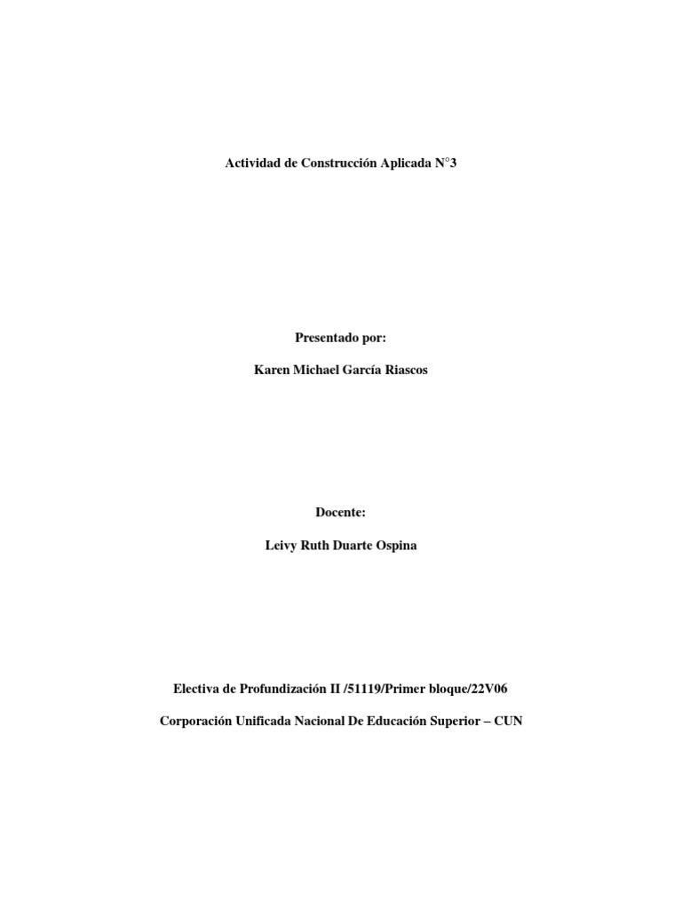 Electiva de Profundizacion Aca 3 | PDF | Inversiones | Concepto