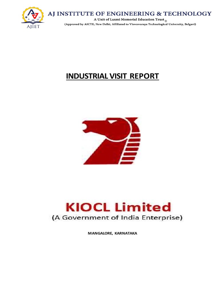 Kiocl Report | PDF | Industrial Processes | Secondary Sector Of The Economy