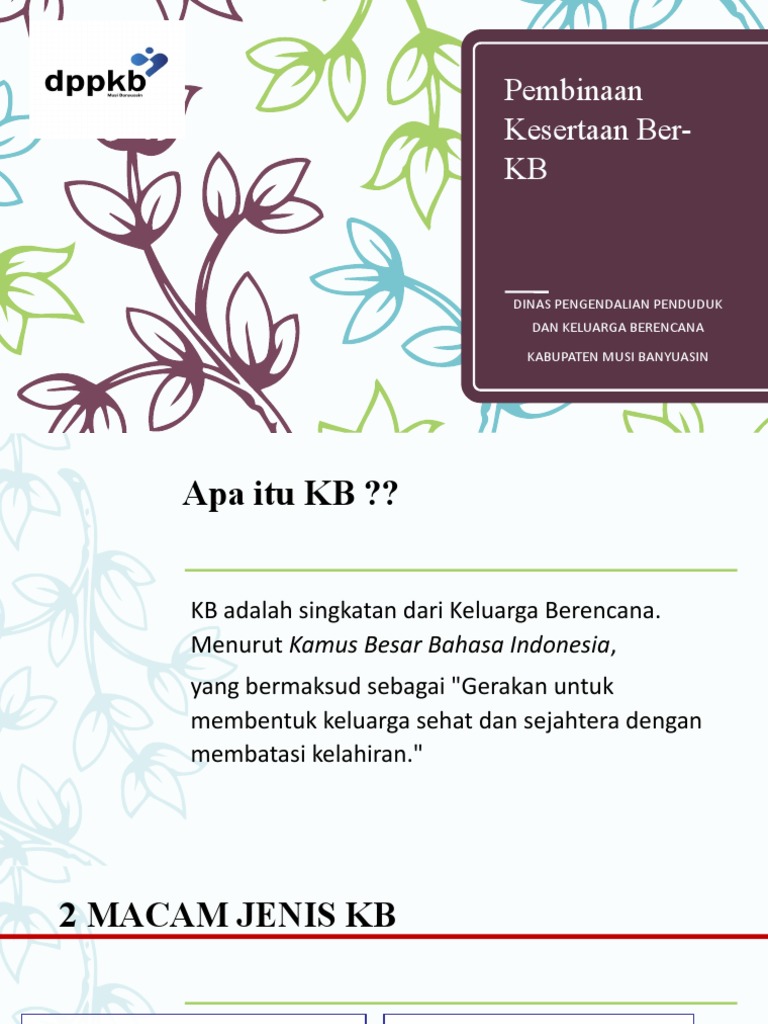 Pembinaan Kesertaan Ber-Kb | PDF