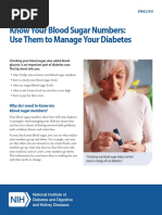 Diabetes Fact Sheets | PDF | Hypoglycemia | Diabetes Mellitus