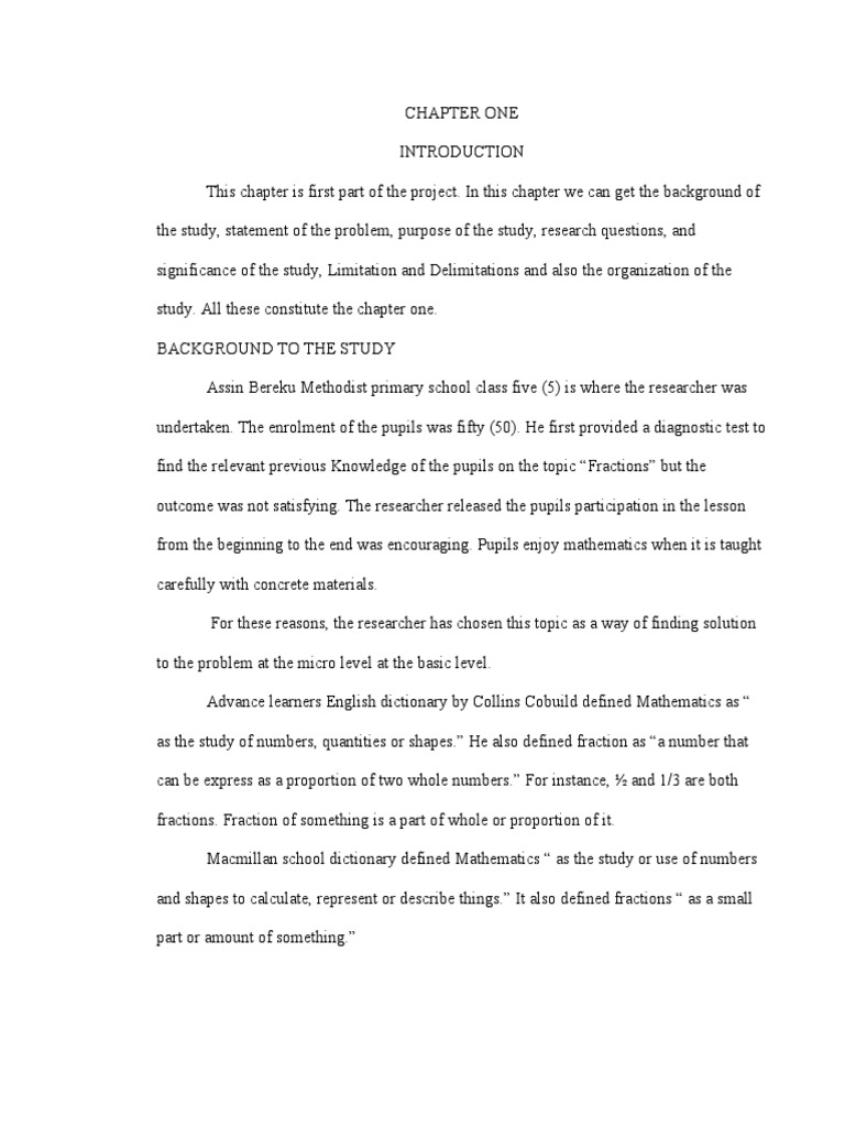 Using Concrete Materials To Teach Multiplication of Fraction | PDF ...