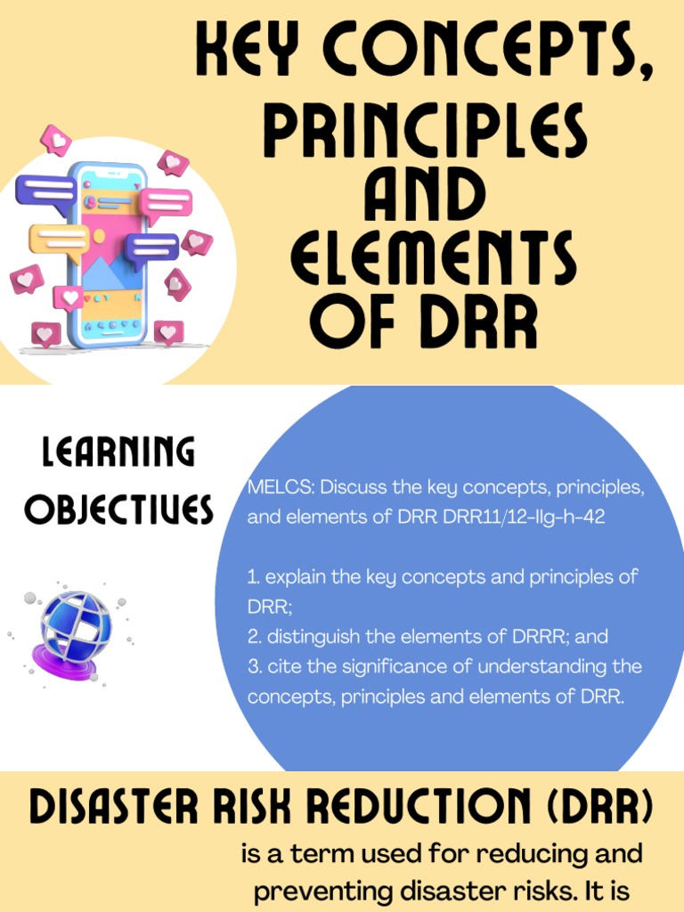 Lecture l7. Key Concepts and Elements of Drr (1) | PDF