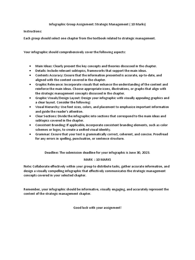 Infographic Group Assignment | PDF