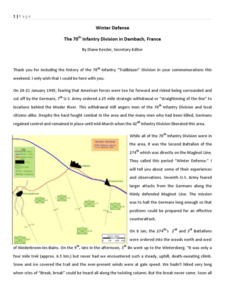 Winter Defense 274th Infantry Regiment | PDF | Battalion | Military Science