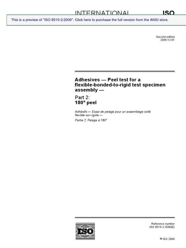 Preview - ISO+8510 2 2006 | PDF | International Organization For ...