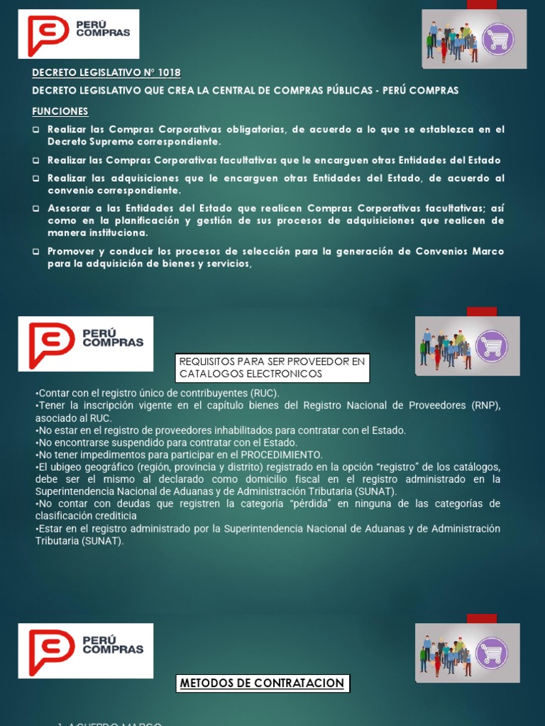 Peru Compras | PDF | Subasta | Bienes