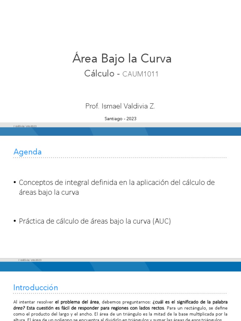 Lecture 13 CALC II - Auc | PDF | Integral | Cálculo