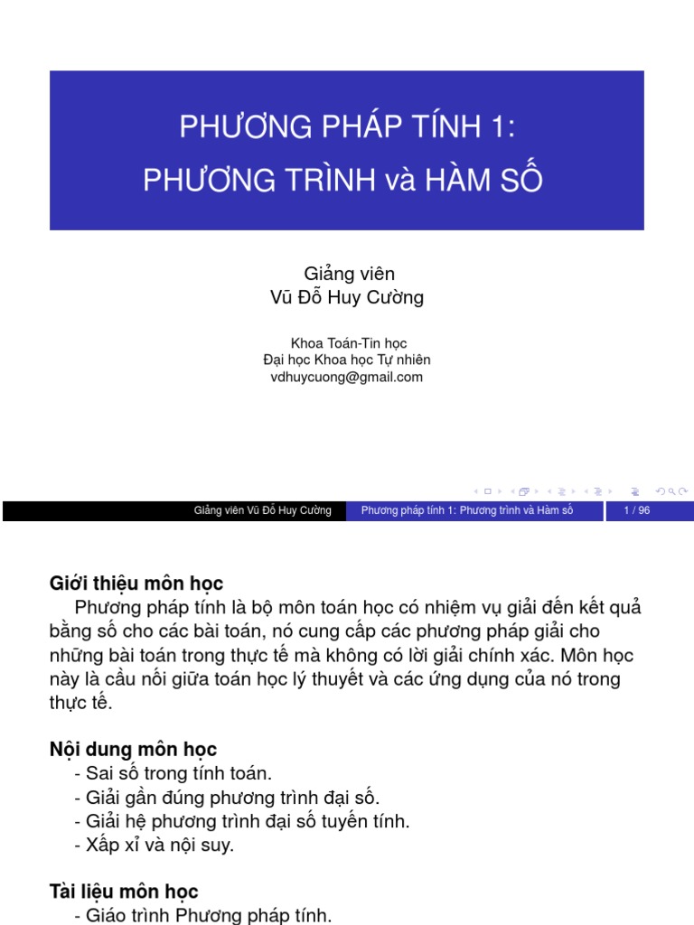 BaiGiang PPT1 KHTN | PDF