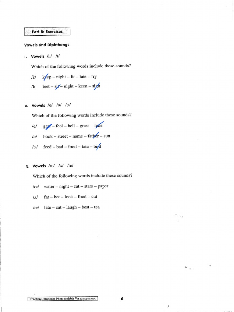 03.- Practical Phonetics Exercises with KEY | PDF