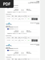 IndiGo Flight Ticket Sample 2025 | PDF