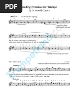 Trumpet Warmup's - James Ackley | PDF | Leisure