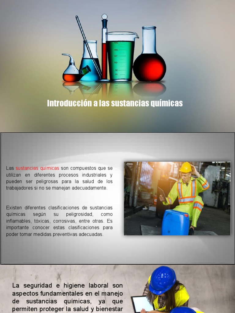 Introducción A Las Sustancias Químicas Pdf Contaminación Partículas