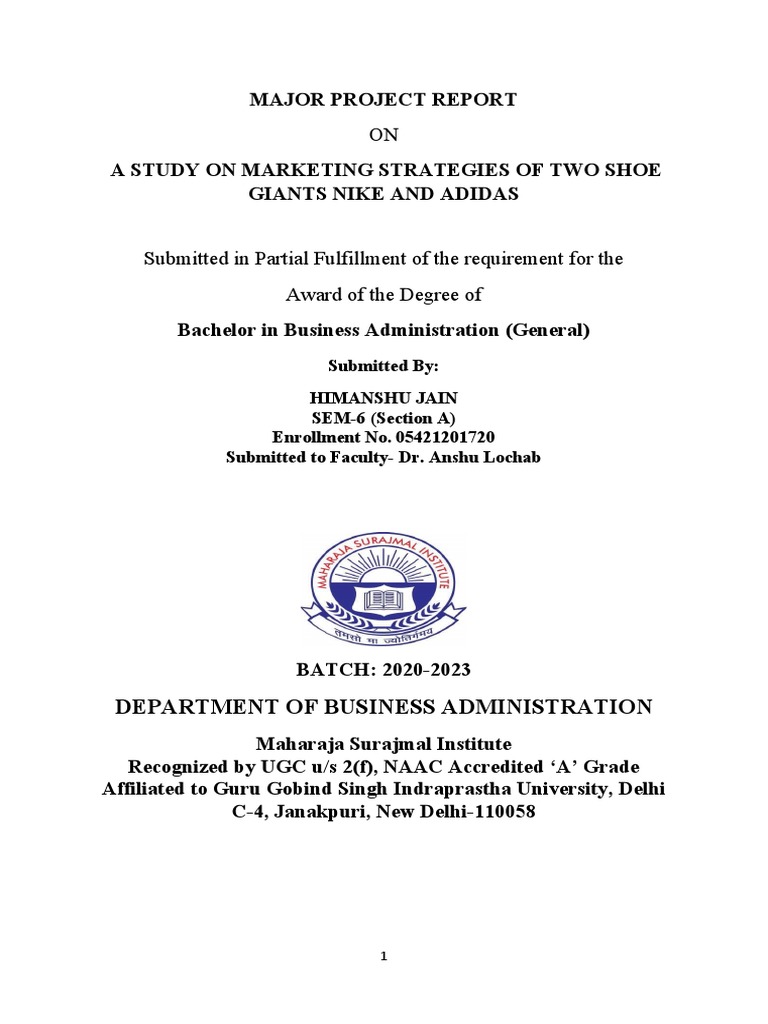 Himanshu MPR | PDF | Methodology | Marketing