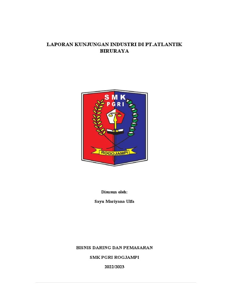 Laporan Kunjungan PT. Atlantic Biruraya | PDF | Pengelolaan Keuangan ...