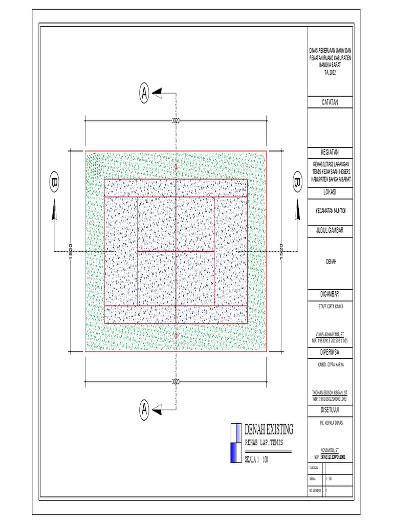 Lapangan Tenis | PDF