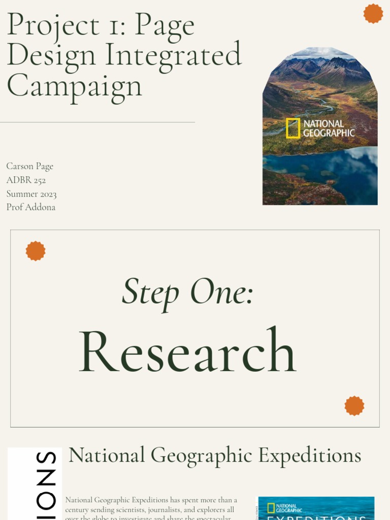 National Geographic Mock Ad Campaign | PDF