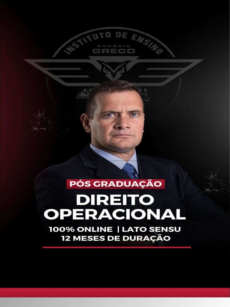 PDF Ementa Pos Graduacao Direito Operacional Oficial 2 - Compressed | PDF | Polícia | Direito Penal