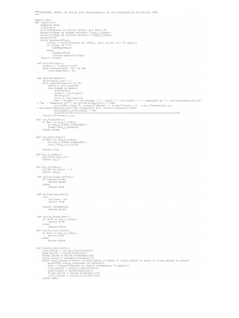 Codigo Python Proeycto 1 V9 | PDF Codigo Python Proeycto 1 V9 | PDF