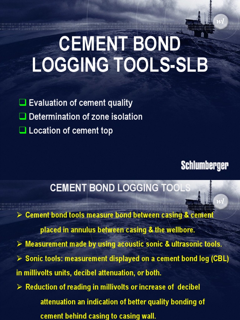 Cement Bond Logging Tools-Slb | PDF | Ultrasound | Decibel