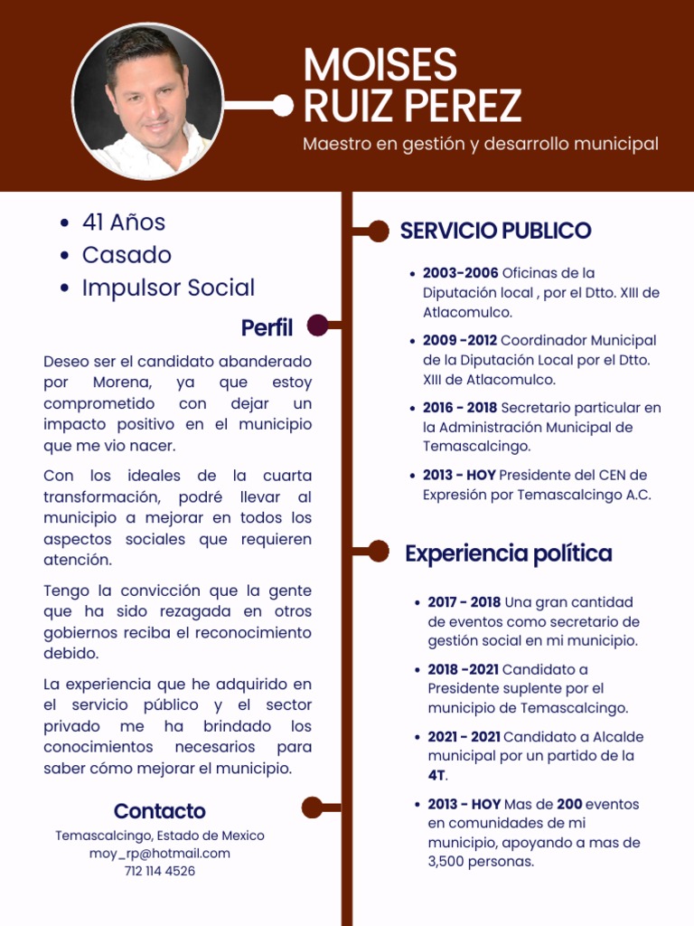Ficha Moises Ruiz Perez | PDF