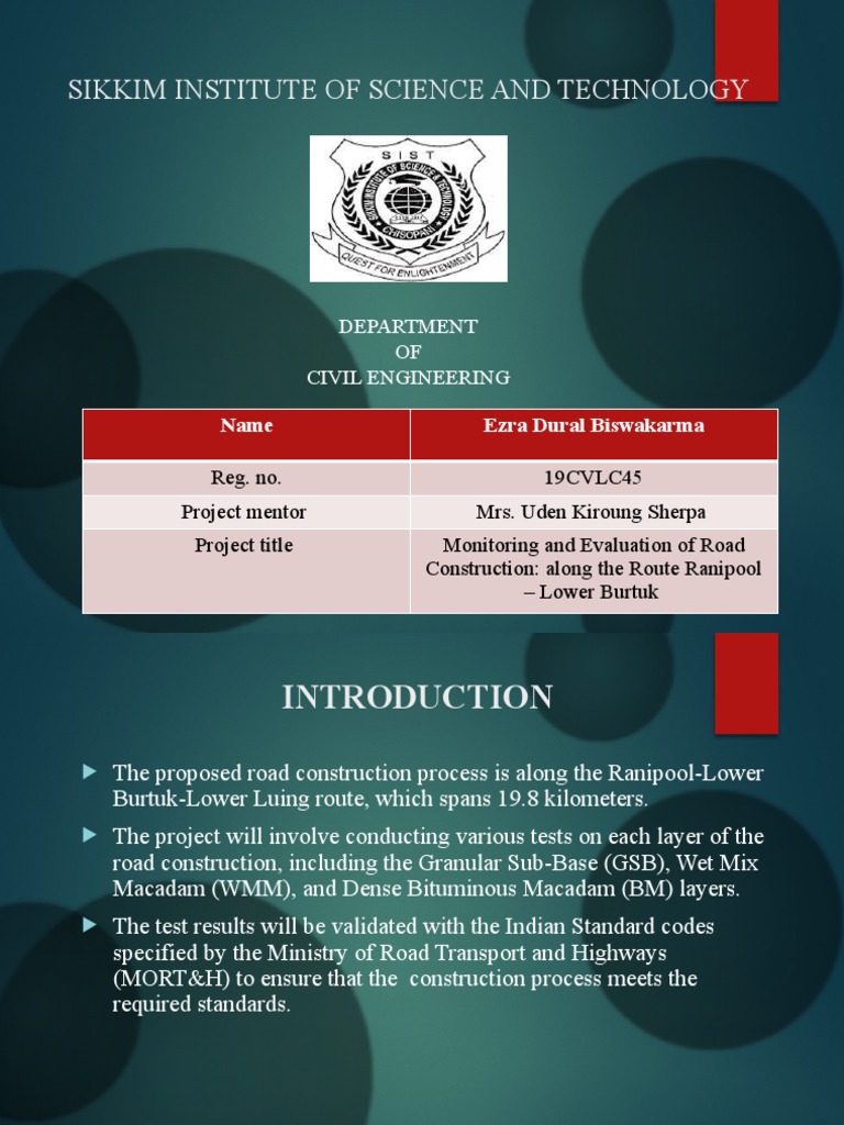 Major Project | PDF | Road | Clay