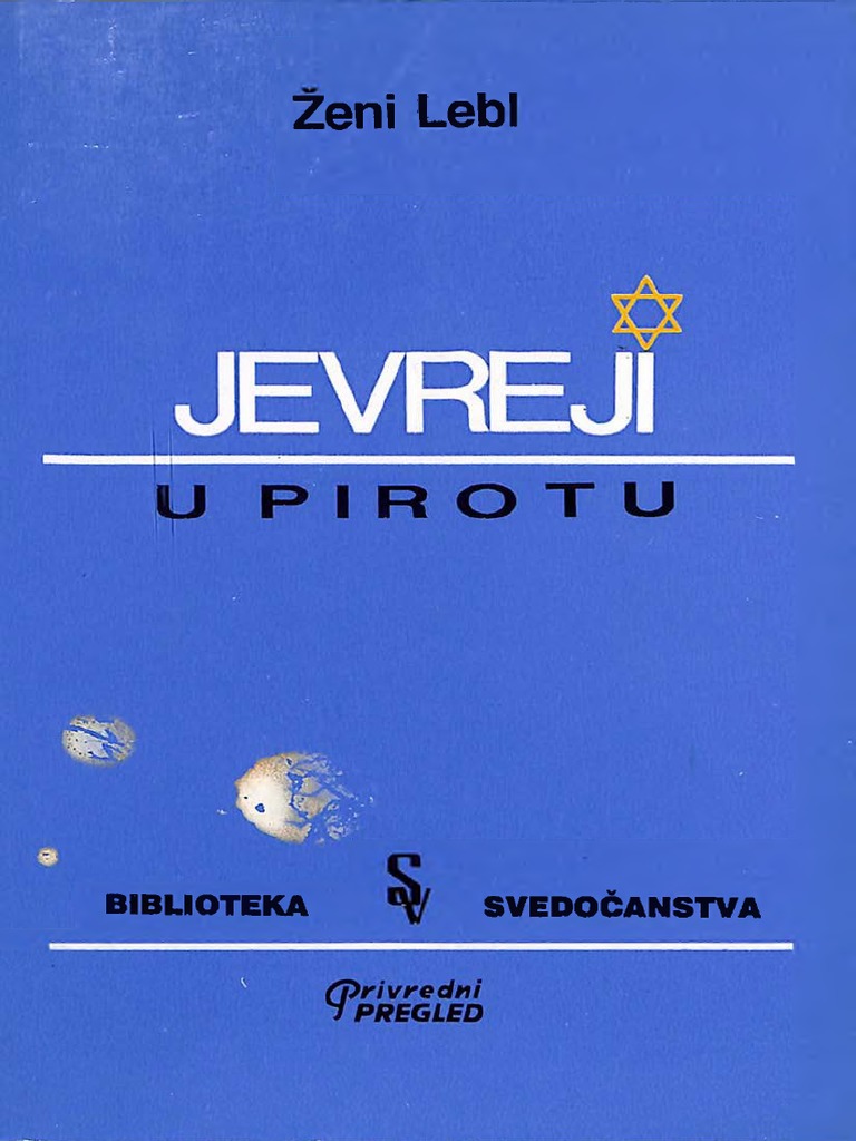 Zeni Lebl Jevreji U Pirotu | PDF