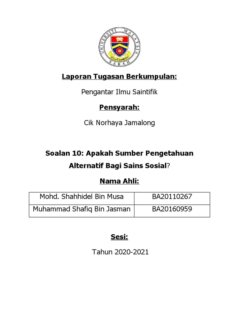 Laporan Tugasan Berkumpulan | PDF