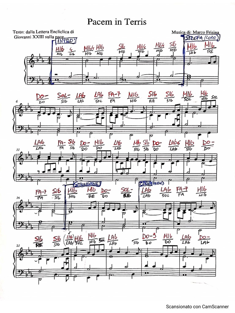 Pacem in Terris Accordi | PDF