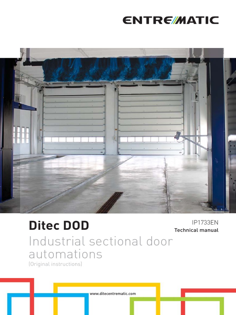 Ditec Dod Manual | PDF | Door | Automation