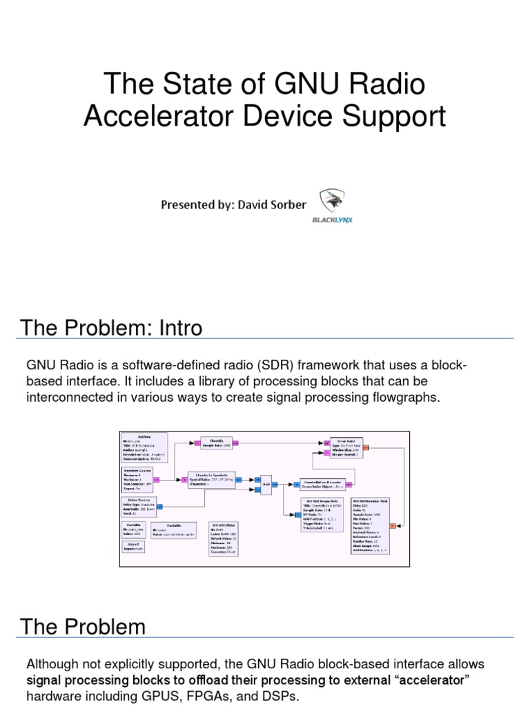 GRCON21 - The State of GNU Radio Accelerator Device Support | PDF ... GRCON21 - The State of GNU Radio Accelerator Device Support | PDF ...