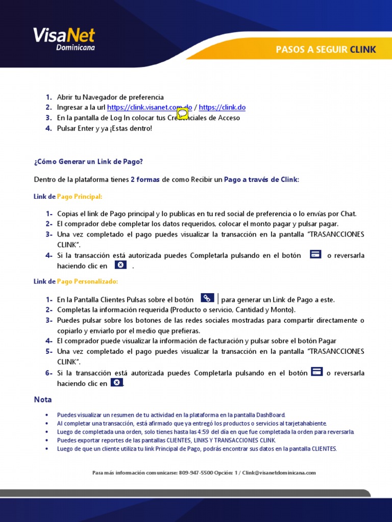 Clink - Paso A Paso | PDF