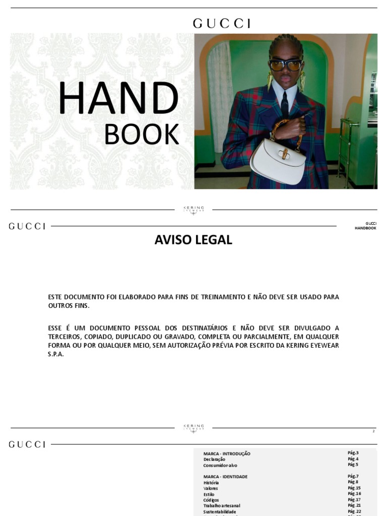 Gucci Handbook 2023 - PT | PDF | Marca | Itália