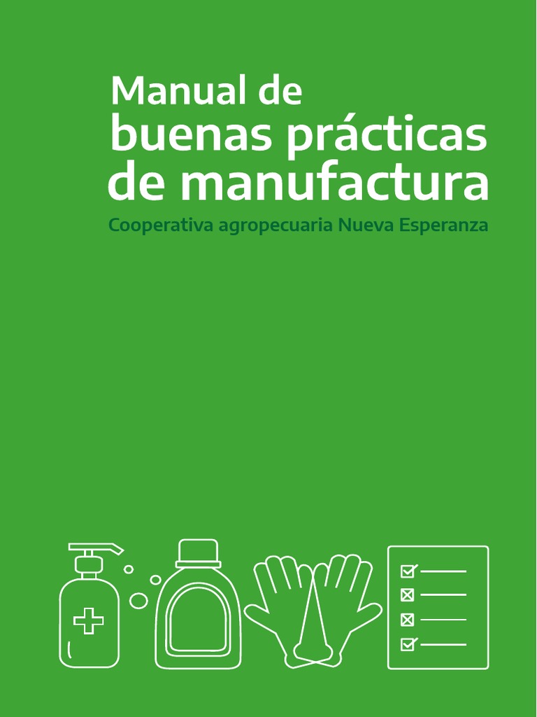 Manual Buenas Practicas de Manufactura | Descargar gratis PDF | Alimentos | Agua