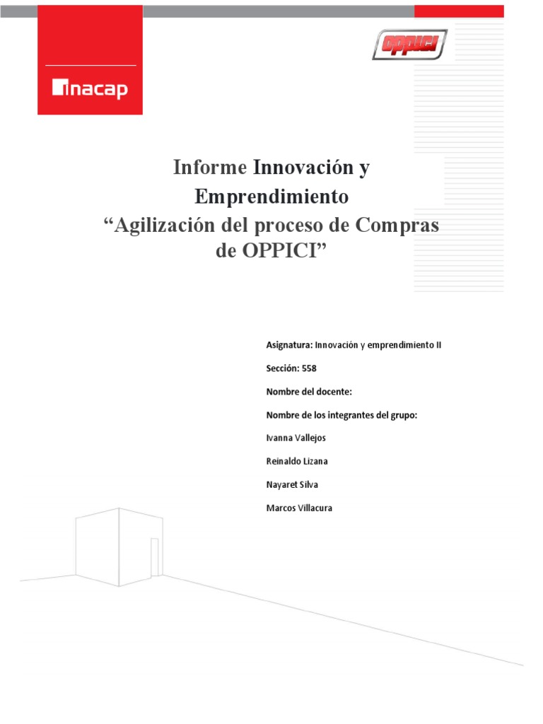 Informe1 y 2 I+E II Seccion 558 I. Vallejos N.silva R.lizana M.villacura | PDF | Inventario ...
