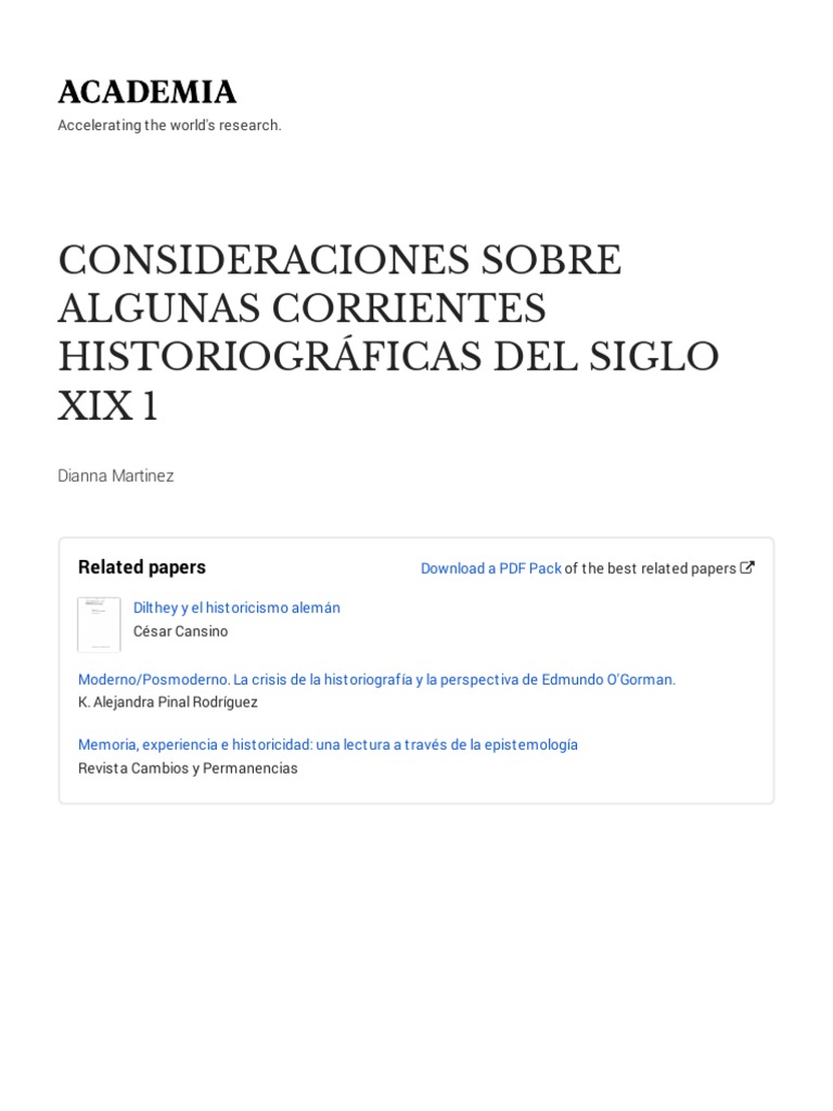 CONSIDERACIONES - SOBRE - ALGUNAS - CORRIENTES - HISTORIAOGR - C3 ...