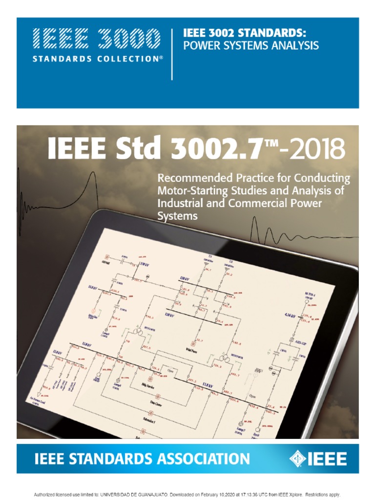IEEE STD 30027 Power Systems Analysis | PDF