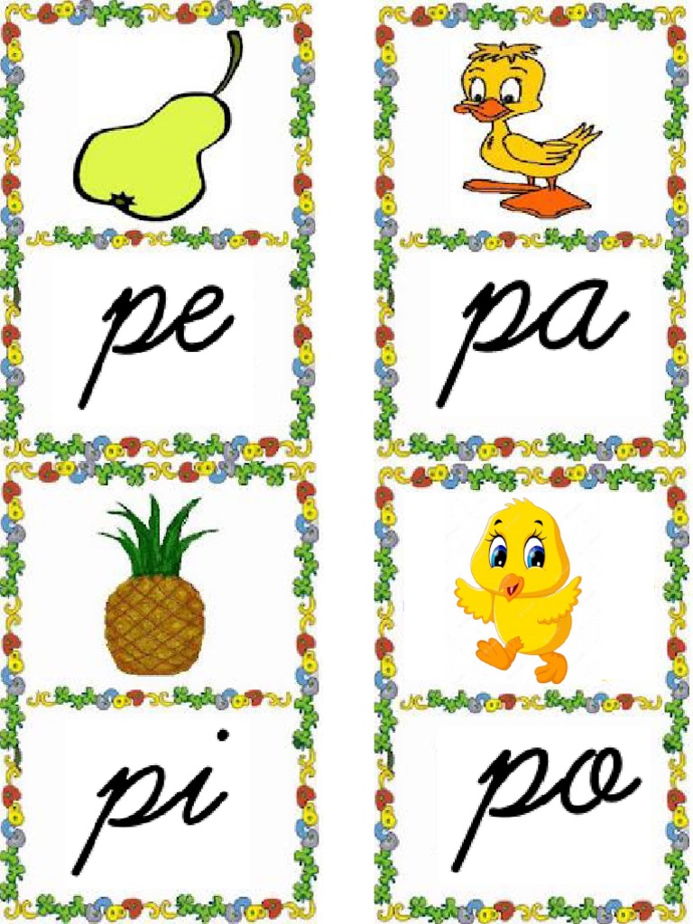CARTILLAS PA PE PI PO PU | PDF
