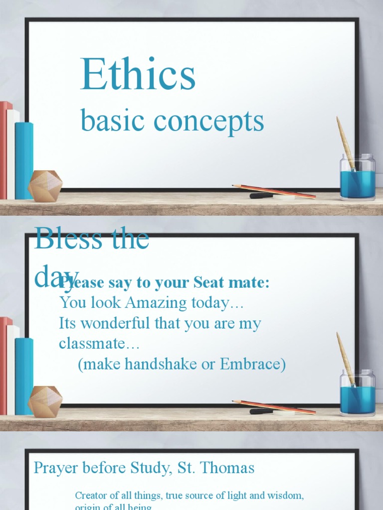 Ppt1a Ethics Basic Concepts Pdf Morality Golden Rule